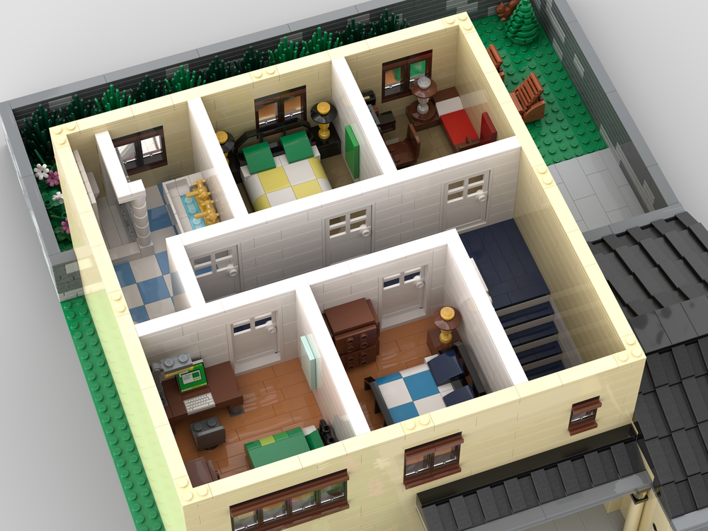 Lego Moc Privet Drive 4 Hp1 By Jq100 Rebrickable Build With Lego