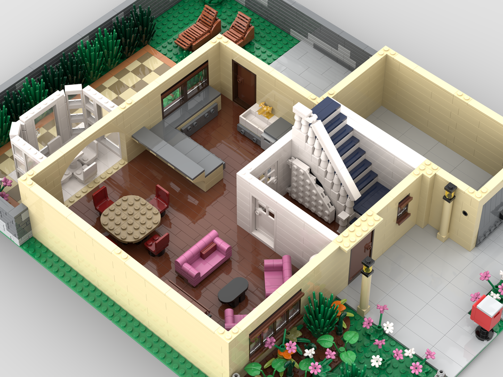 Lego Moc Privet Drive 4 Hp1 By Jq100 Rebrickable Build With Lego
