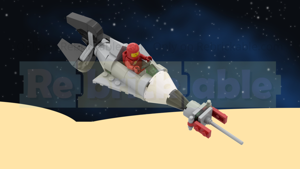 LEGO MOC LEGO Universe inspired Classic Space Rocketship by watson.lego ...