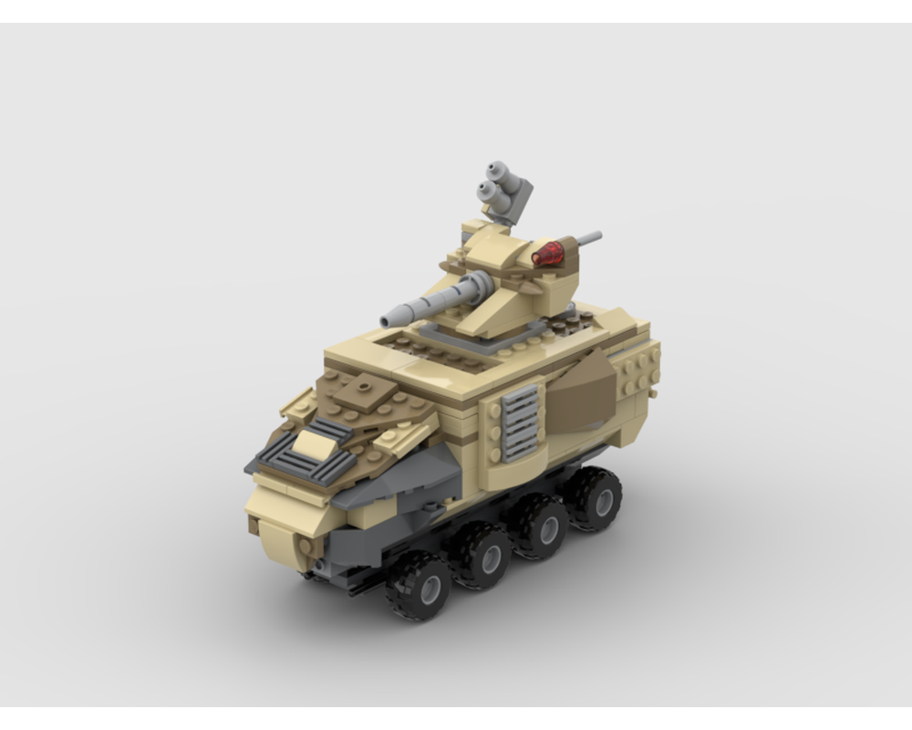 LEGO MOC Military IFV-Armadillo by CommanderJavik | Rebrickable - Build ...