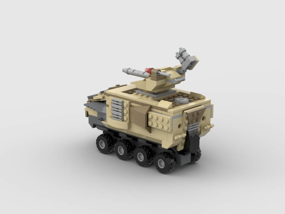 Lego Moc Military Ifv Armadillo By Commanderjavik Rebrickable Build