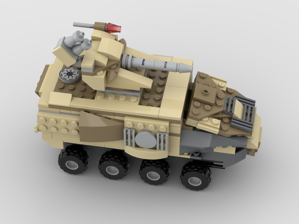 Lego Moc Military Ifv Armadillo By Commanderjavik Rebrickable Build