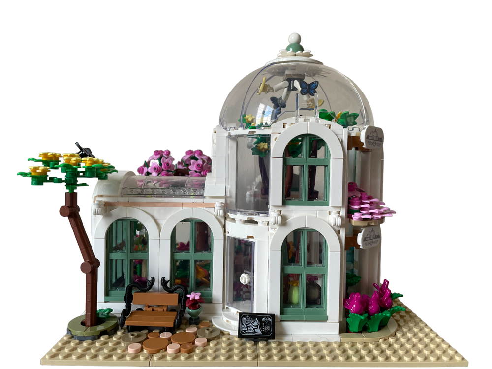 Lego Moc Botanical Gardens Corner Alternate Build Of 2x 41757 By Re