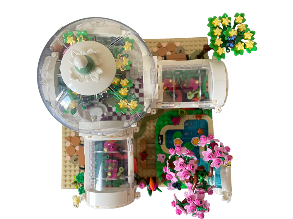 Lego Moc Botanical Gardens Corner Alternate Build Of 2x 41757 By Re