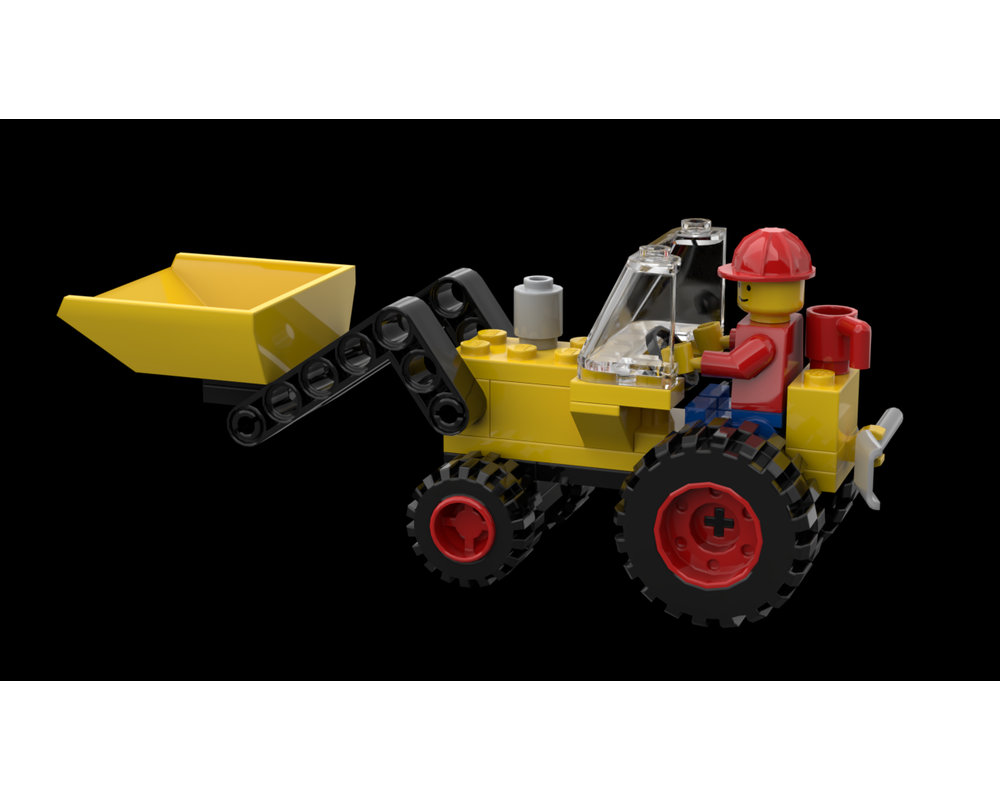 LEGO MOC LEGO Classic Town: Tractor-Digger 625, reimagined by watson ...