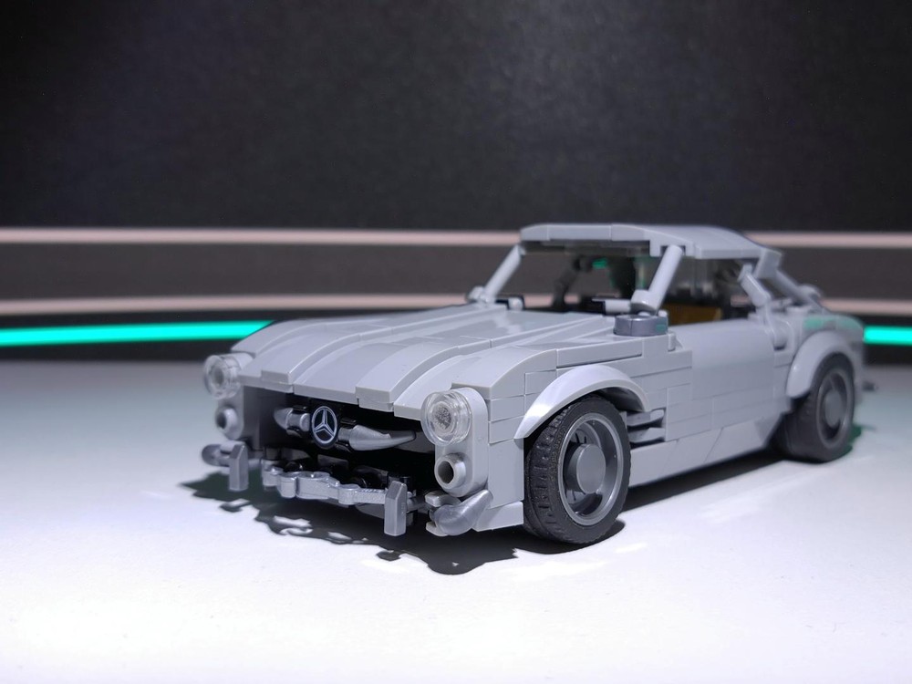 LEGO MOC Mercedes-Benz 300sl Gullwing by koenkunbricks | Rebrickable ...