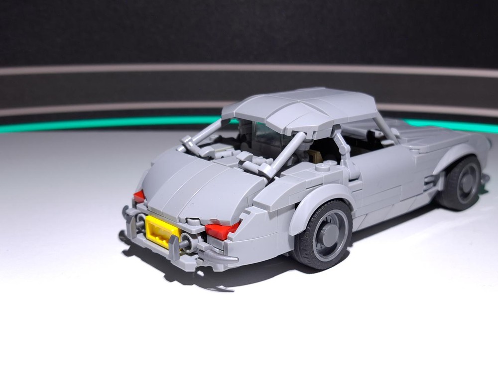 LEGO MOC Mercedes-Benz 300sl Gullwing by koenkunbricks | Rebrickable ...