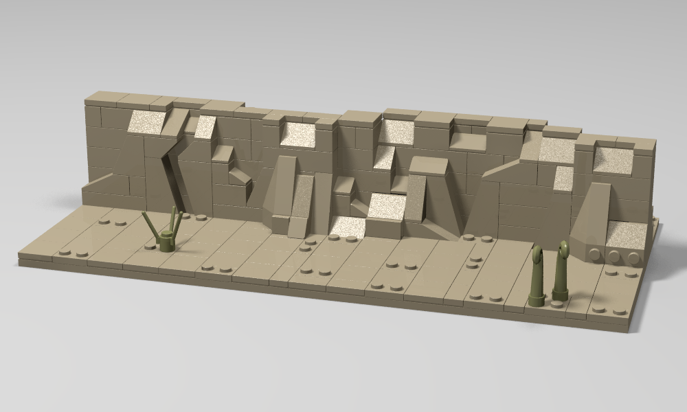 LEGO MOC Cliff by Tiggerljc | Rebrickable - Build with LEGO