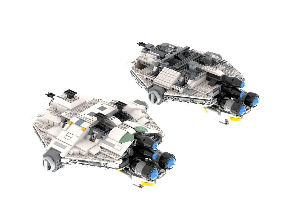 LEGO MOC-159556 Ghost and Phantom II - Modification by brickgloria by ...
