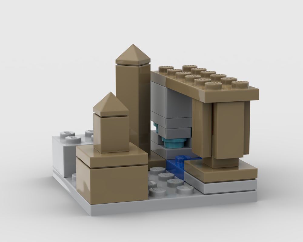 Lego Moc Minecraft 30647 Alternative By Alexgam Rebrickable Build