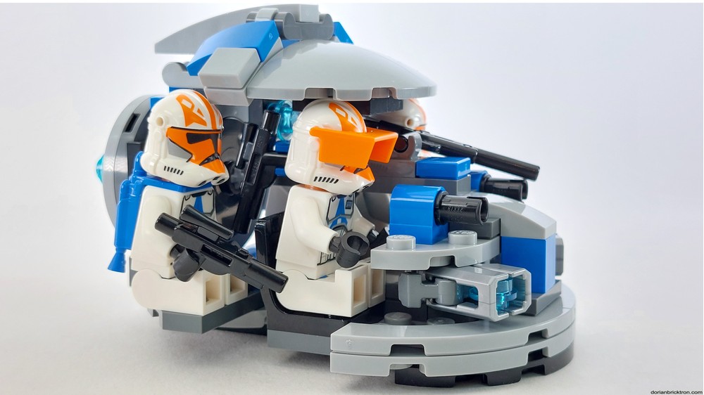 Lego Moc 332nd Micro Tank By Dorianbricktron Rebrickable Build With