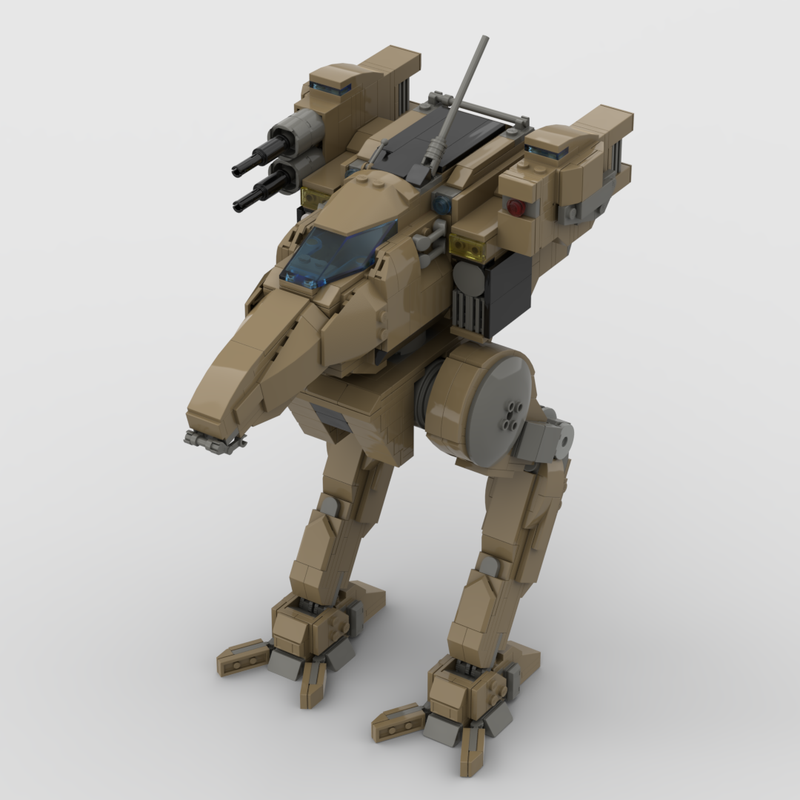 LEGO MOC Raven Battlemech by LoreOfMetal | Rebrickable - Build with LEGO