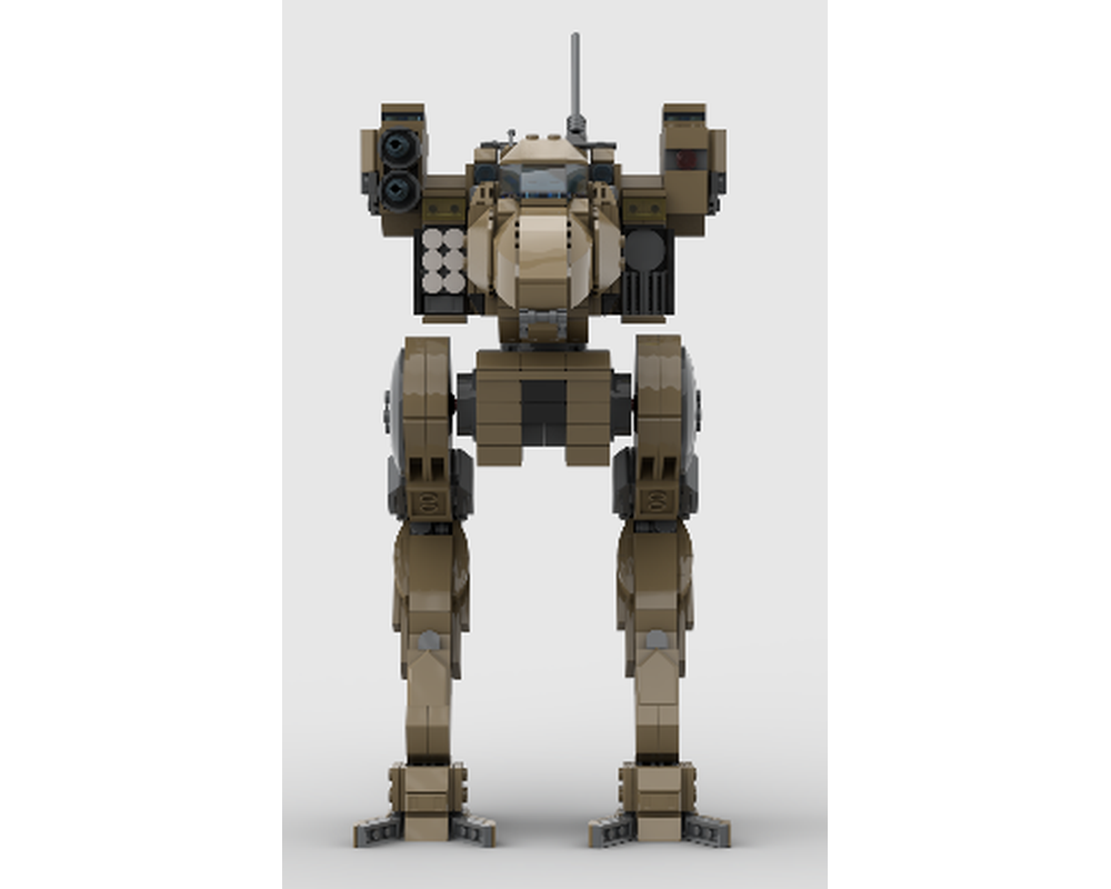 LEGO MOC Raven Battlemech by LoreOfMetal | Rebrickable - Build with LEGO