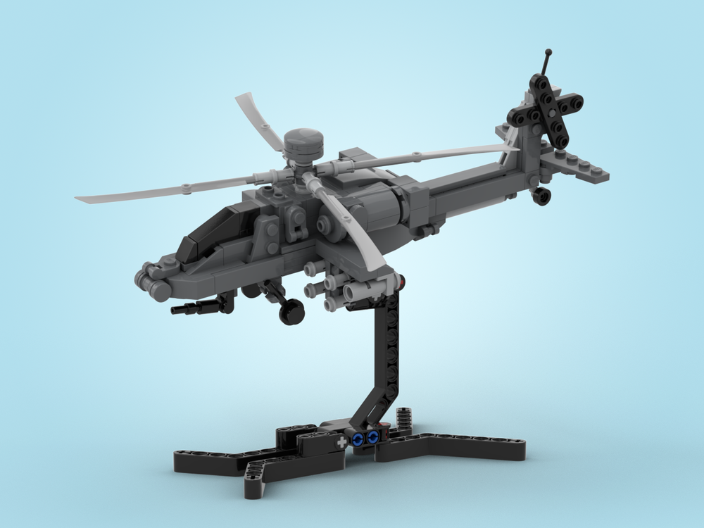 LEGO MOC AH-64 Apache (1/72 scale) by abracada_brick | Rebrickable ...