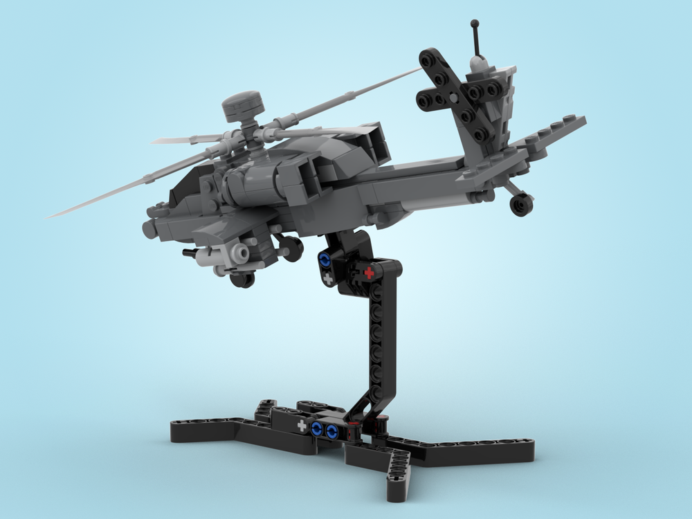 LEGO MOC AH-64 Apache (1/72 scale) by abracada_brick | Rebrickable ...