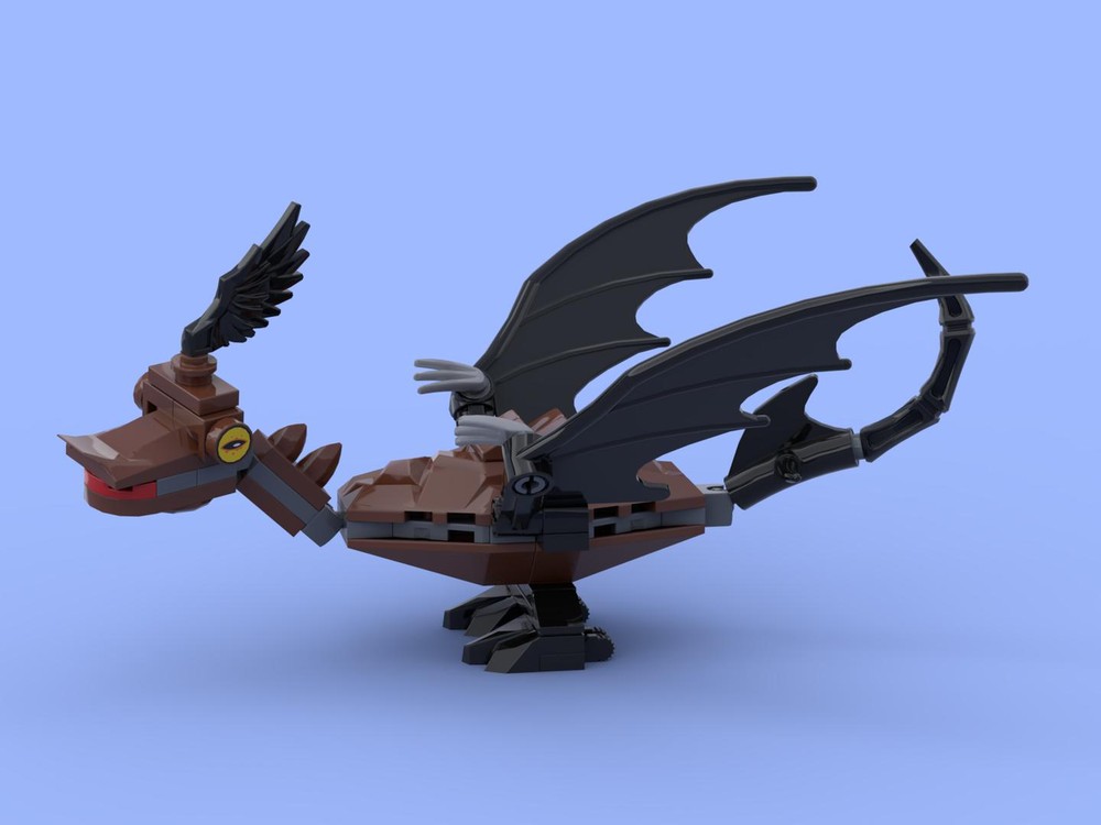 LEGO MOC Drako (poseable) by aquir | Rebrickable - Build with LEGO
