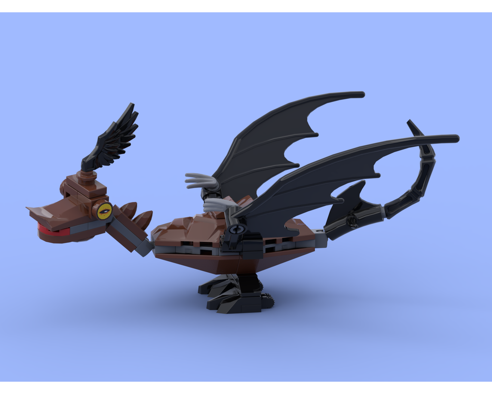 LEGO MOC Drako (poseable) by aquir | Rebrickable - Build with LEGO