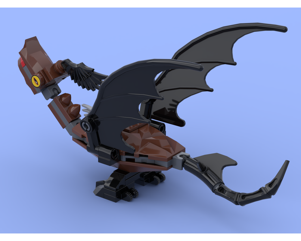 LEGO MOC Drako (poseable) by aquir | Rebrickable - Build with LEGO