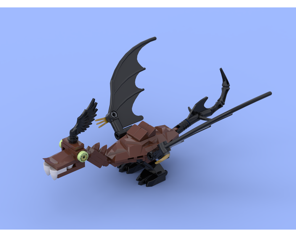 LEGO MOC Drako (poseable) by aquir | Rebrickable - Build with LEGO