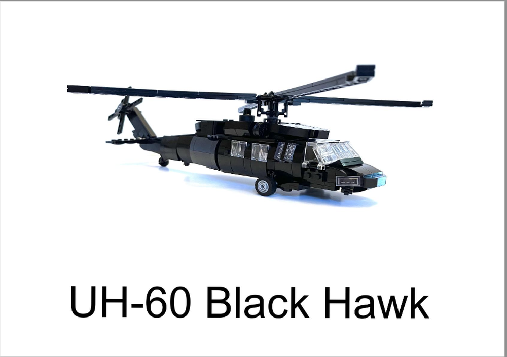 LEGO MOC UH-60 Black Hawk Helicopter by thegreatwarinbricks ...