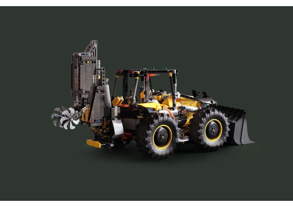 LEGO MOC 42081 - Backhoe Loader by Casual.lego.enjoyer | Rebrickable ...