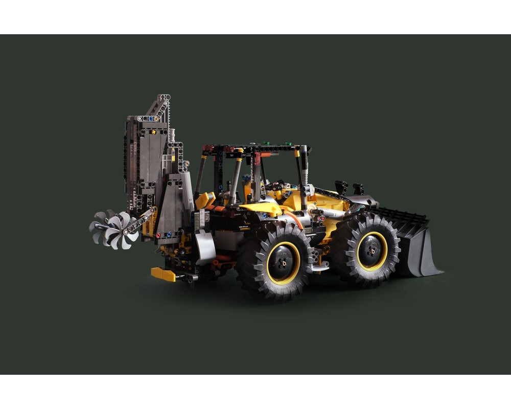 LEGO MOC 42081 - Backhoe Loader by Casual.lego.enjoyer | Rebrickable ...