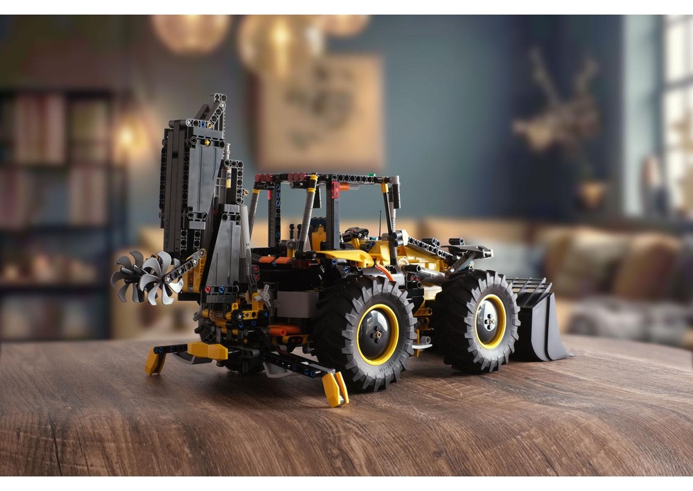 LEGO MOC 42081 - Backhoe Loader by Casual.lego.enjoyer | Rebrickable ...