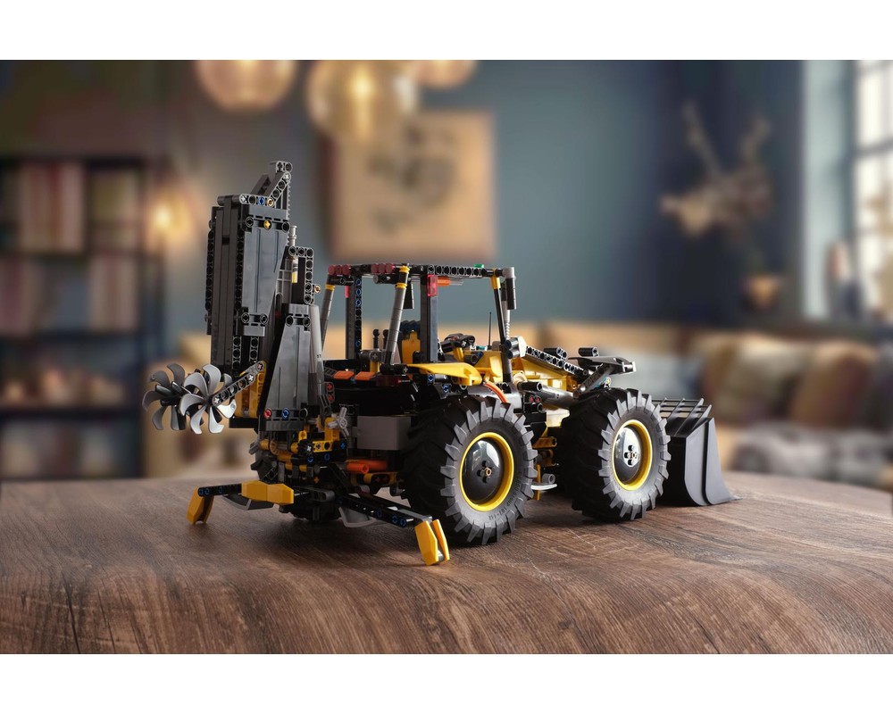 LEGO MOC 42081 - Backhoe Loader by Casual.lego.enjoyer | Rebrickable ...