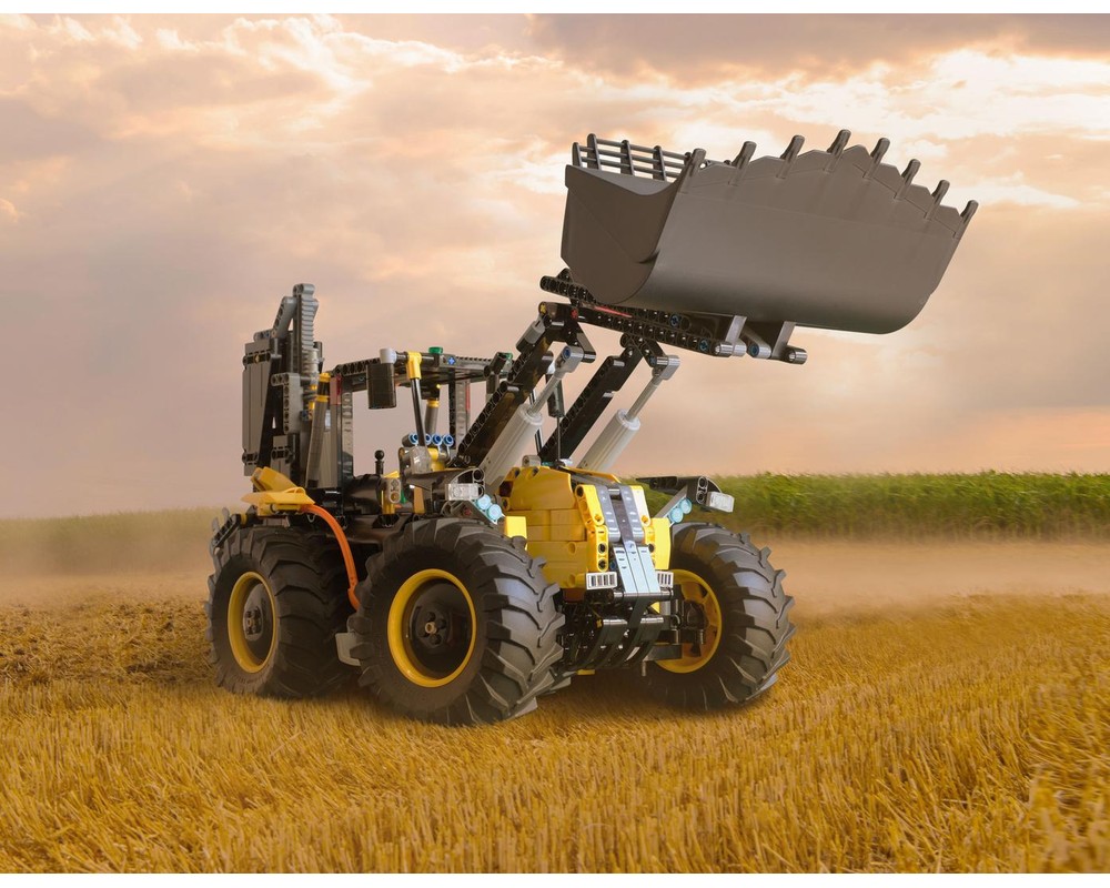 LEGO MOC 42081 - Backhoe Loader by Casual.lego.enjoyer | Rebrickable ...