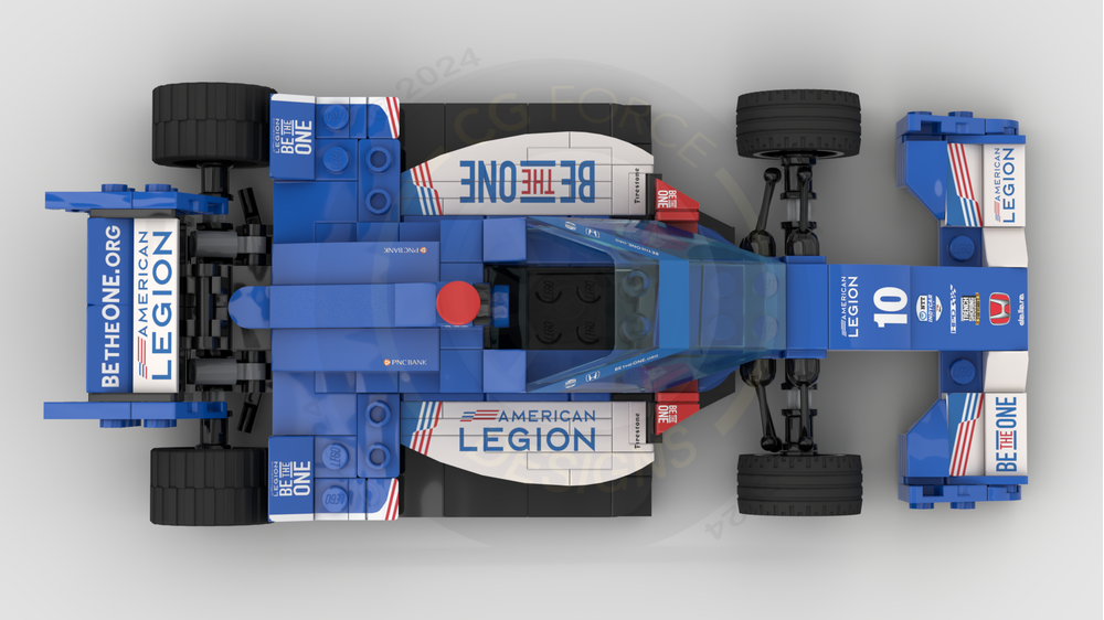 Lego Moc Indycar 2023 Cgr Palou Circuit By Cgforcedesigns Rebrickable