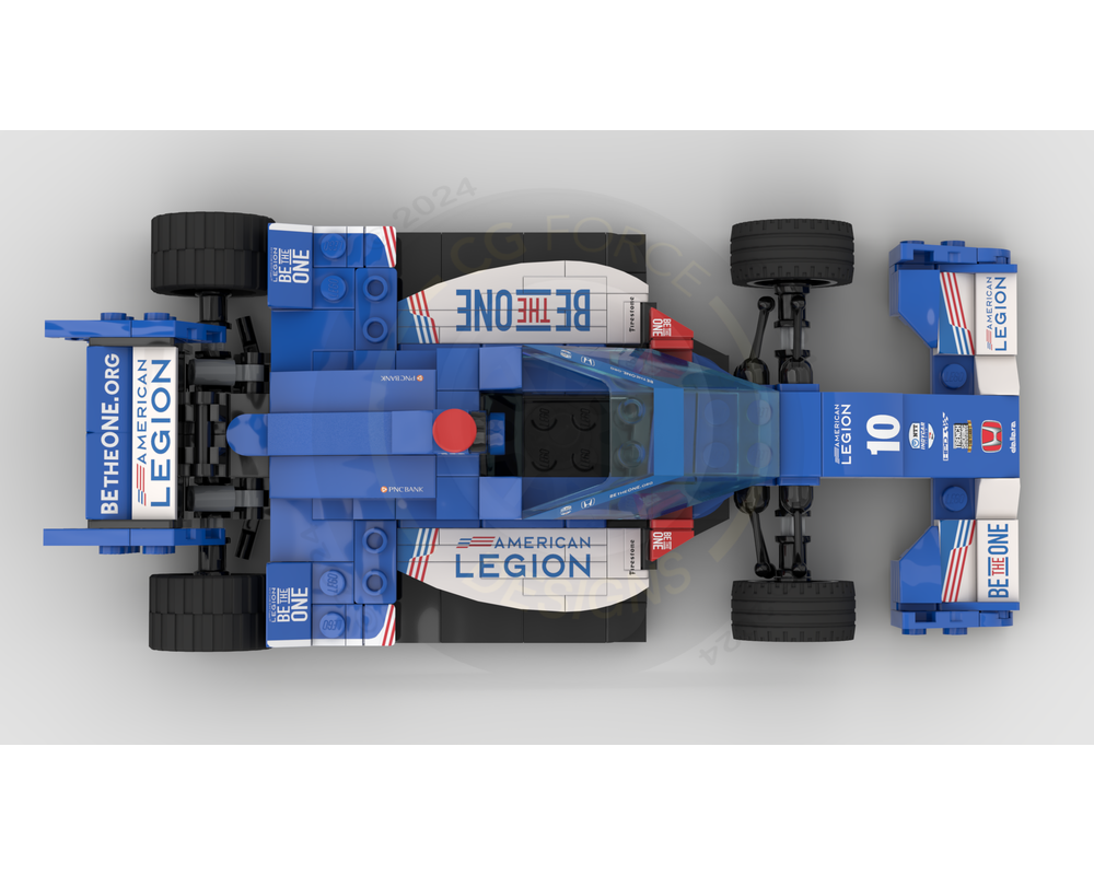 LEGO MOC Indycar 2023 CGR Palou Circuit by CGForceDesigns | Rebrickable ...
