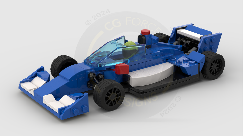 Lego Moc Indycar 2023 Cgr Palou Circuit By Cgforcedesigns Rebrickable