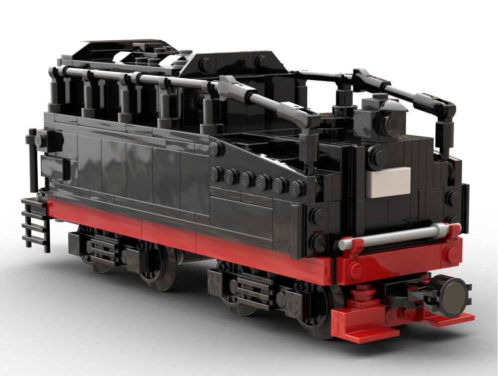 LEGO MOC-159600 1:48 China Railways SY Class 2-8-2 Mikado (Powered Up ...