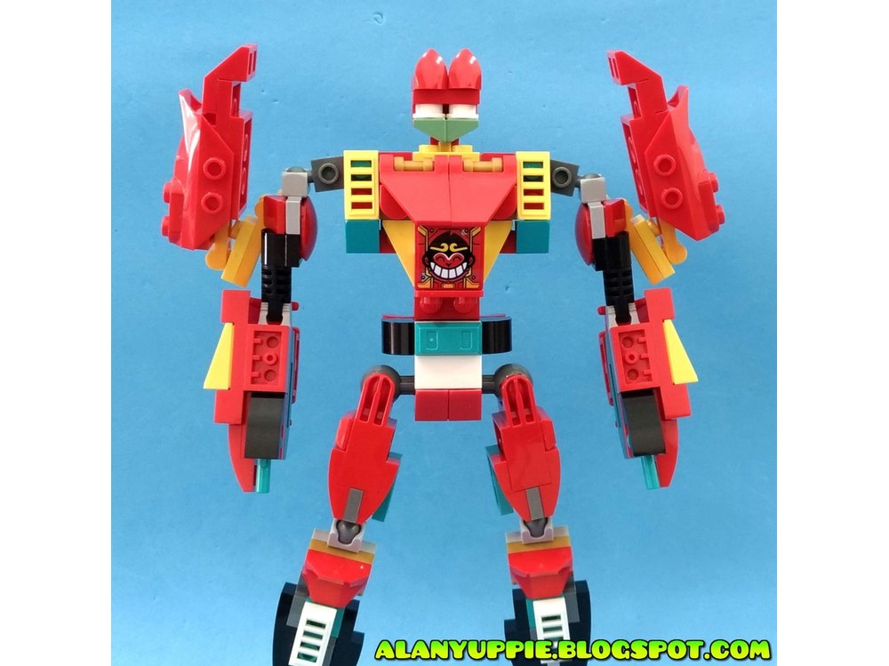 LEGO MOC Transformer Hover tank from LEGO Monkie Kid 80040: Combi Mech ...