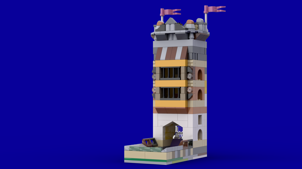 LEGO MOC 11021 Dice tower by Lenarex | Rebrickable - Build with LEGO