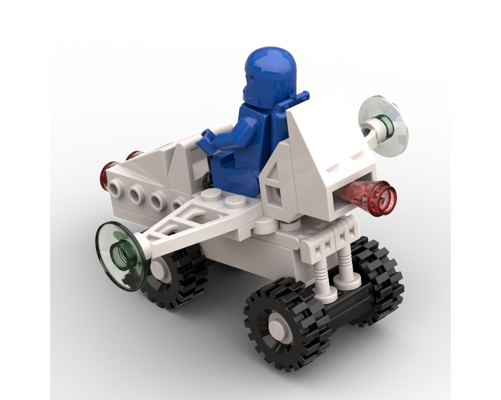 Lego Moc Moc 6827 Moon Rover By Kildet Rebrickable Build With Lego