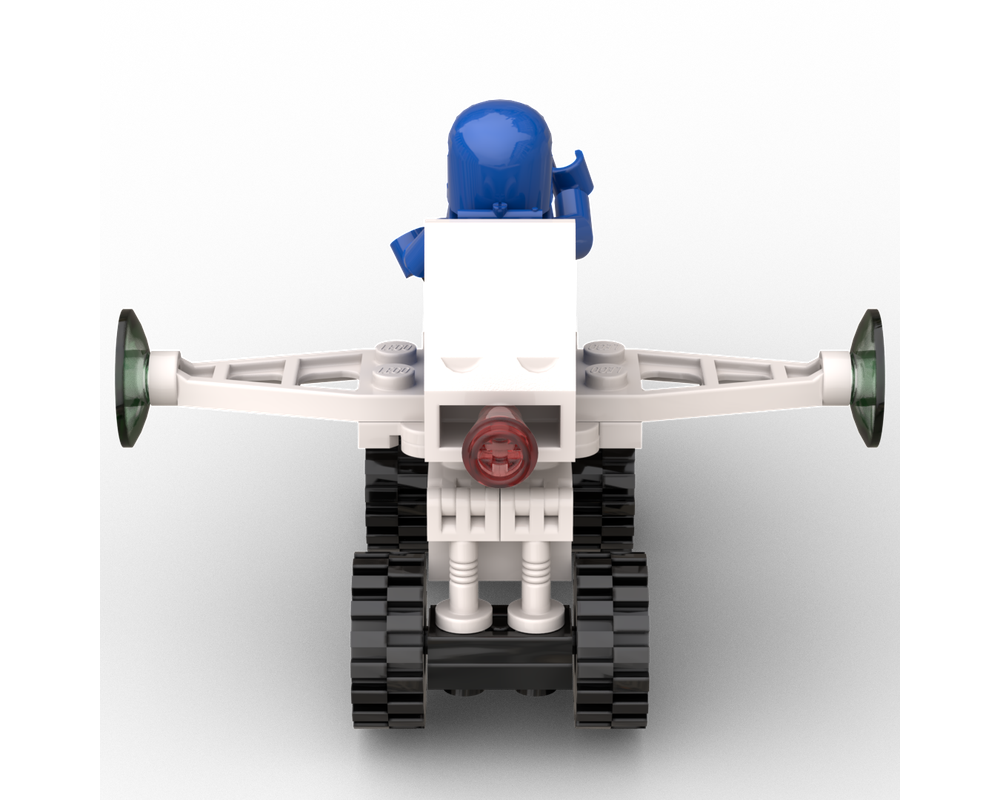 Lego Moc Moc 6827 Moon Rover By Kildet Rebrickable Build With Lego