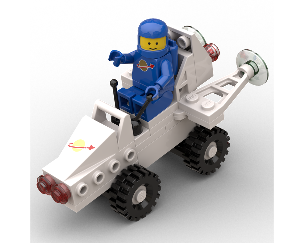 Lego Moc Moc 6827 Moon Rover By Kildet Rebrickable Build With Lego
