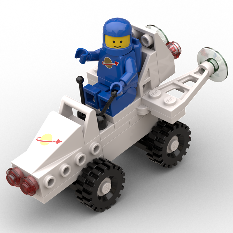 LEGO MOC-159616 MOC-6827 moon rover by KILDET | Rebrickable - Build ...