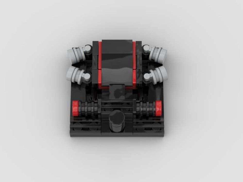 LEGO MOC Ferrari F50 engine by FCS_MOTOR | Rebrickable - Build with LEGO