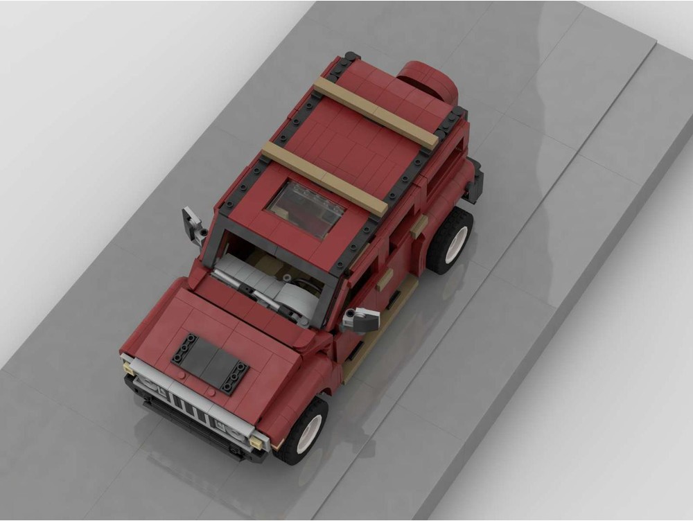 LEGO MOC Hummer H3: Pick-up Truck 10290 Lego Set Alternate Build by ...