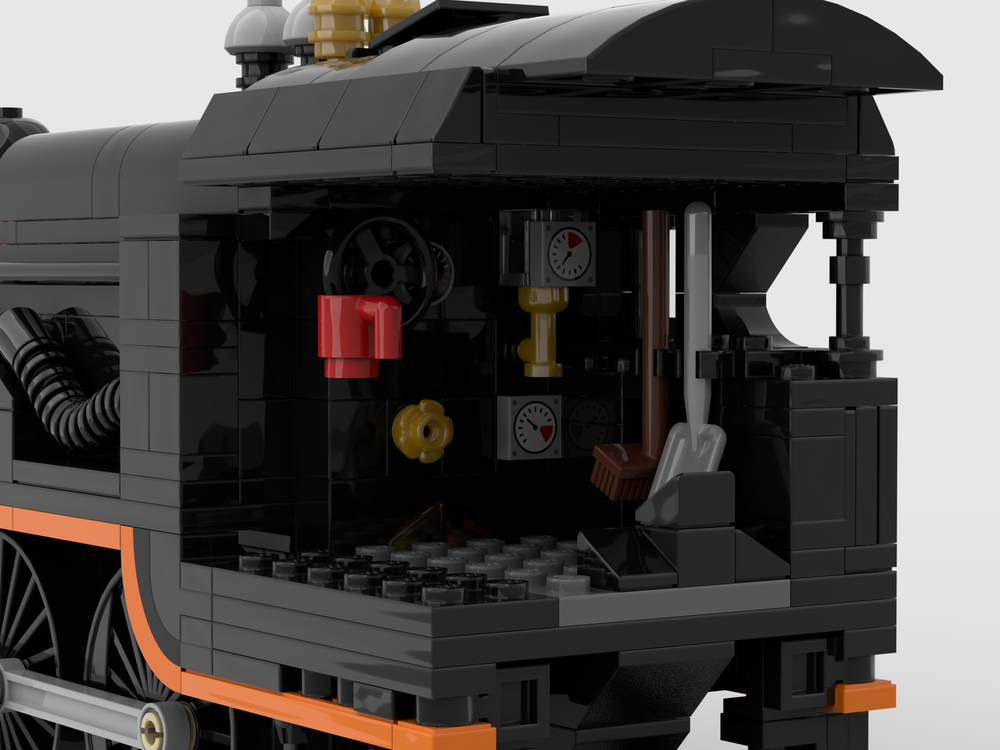 Lego Moc Lms 6p Patriot Class Locomotive By Jpcreations Rebrickable
