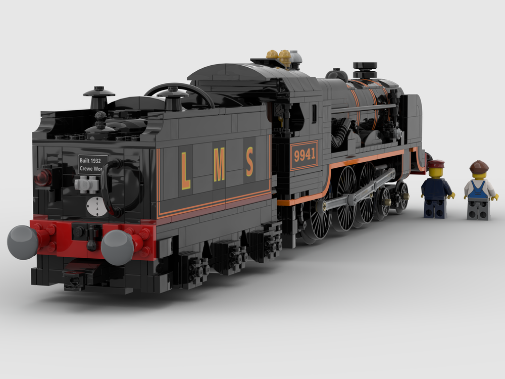LEGO MOC LMS 6P Patriot Class Locomotive by JPCreations | Rebrickable ...