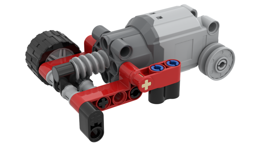 LEGO MOC Tiny Steerable Car by 2in1 | Rebrickable - Build with LEGO