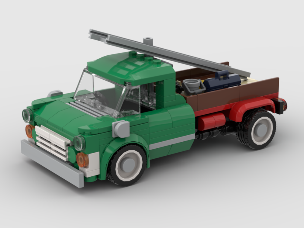 LEGO MOC 1965 Ford Transit Mk1 Pickup by toms8wides | Rebrickable ...