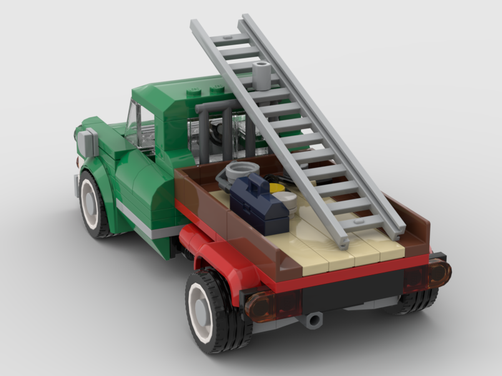 Lego Moc 1965 Ford Transit Mk1 Pickup By Toms8wides Rebrickable