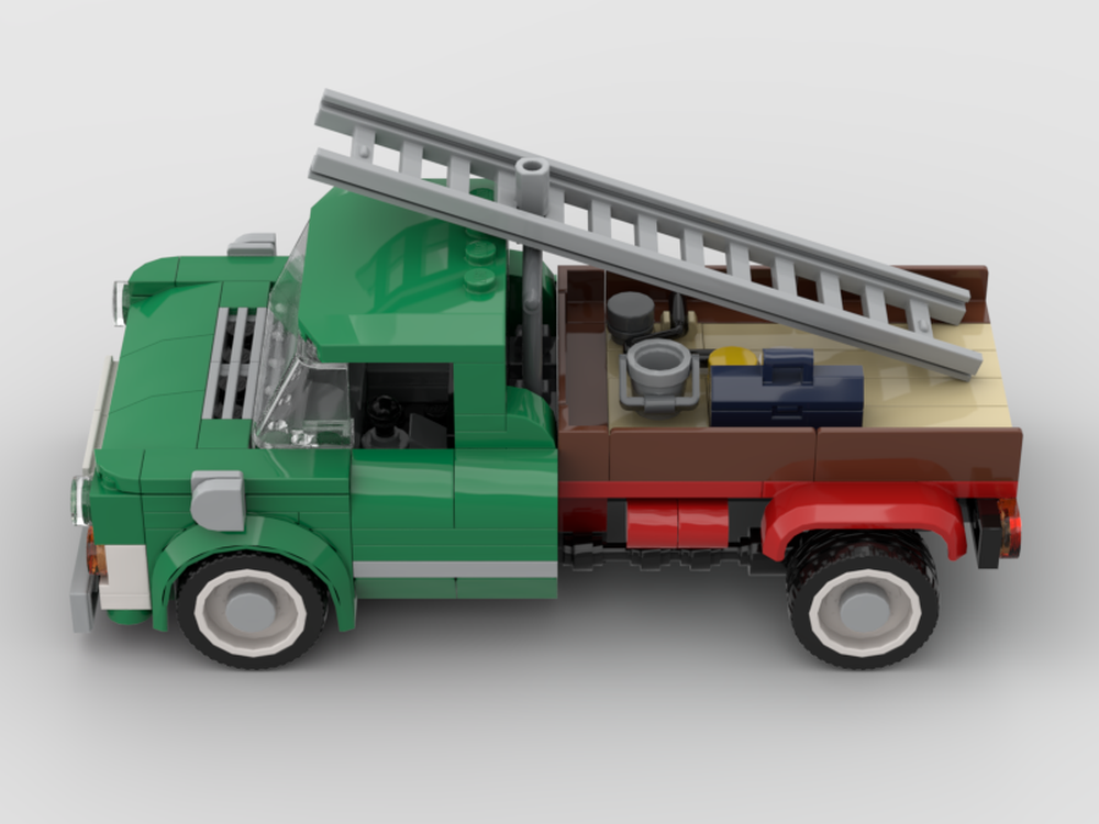 Lego Moc 1965 Ford Transit Mk1 Pickup By Toms8wides Rebrickable