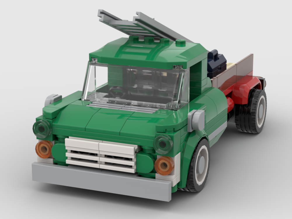 Lego Moc 1965 Ford Transit Mk1 Pickup By Toms8wides Rebrickable