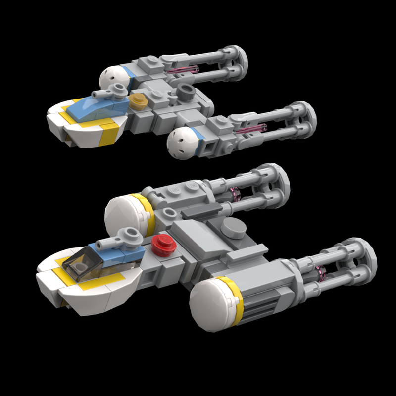 LEGO MOC Alphabet Squadron MK II - 1:144 Scale by MasterBrickSeparator ...