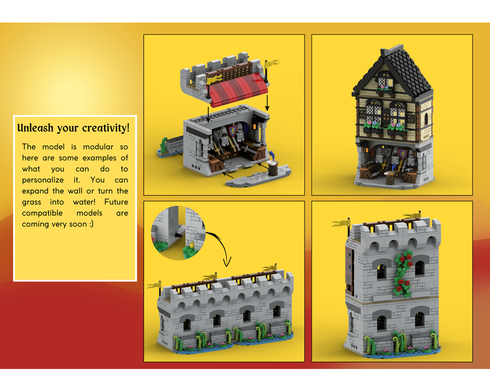 LEGO MOC 6041 - Armor Shop Remake - Lego Medieval Castle Moc by ...